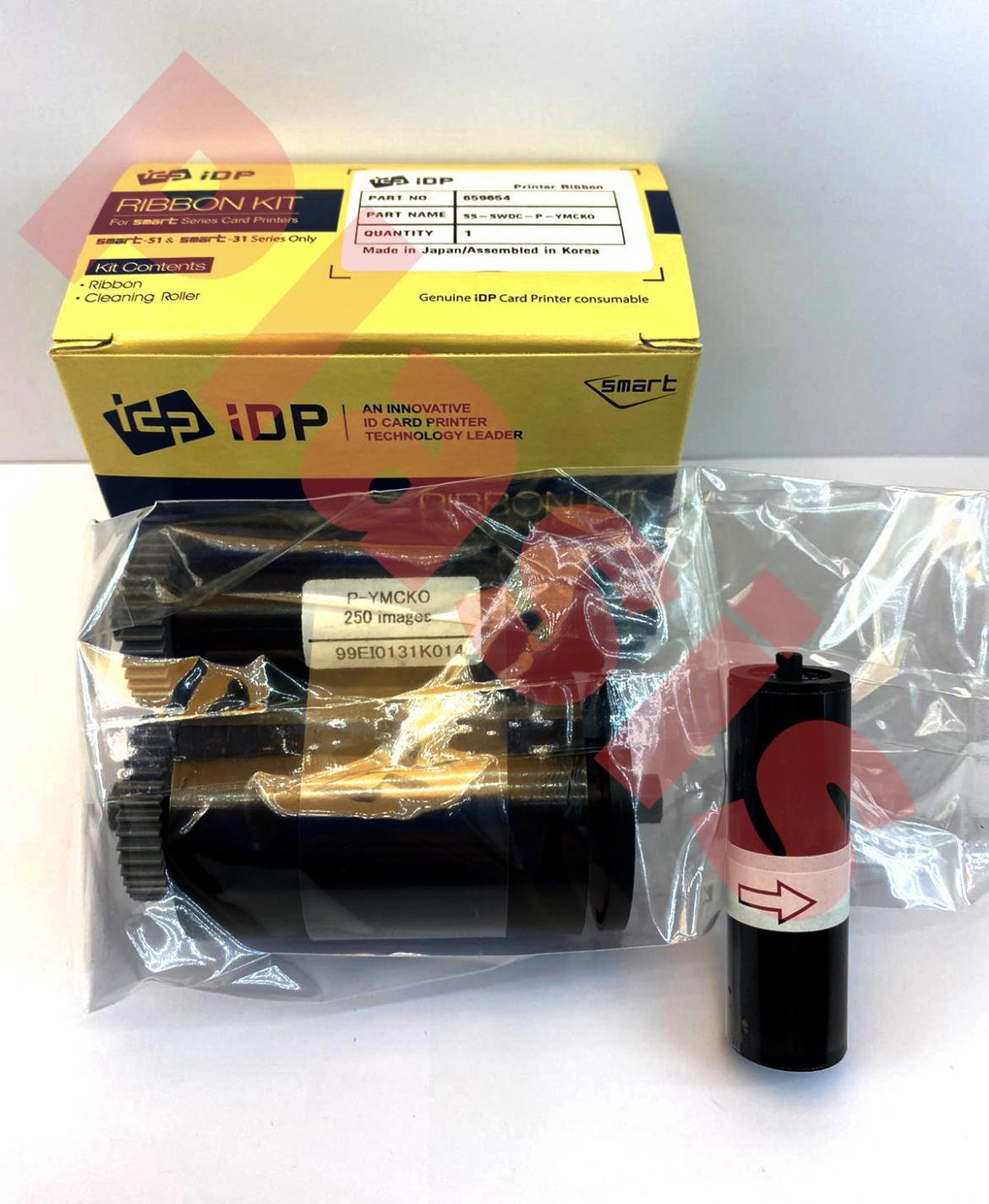 IDP SMART 250 PRiNT P-YMCKO 659654 smart 31S / S51 renkli ribbon kartuş ...