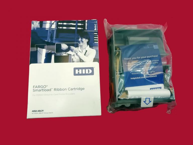 045102 Fargo DTC HID Siyah (K) Ribbon kartuş, Standart Black Resin 1000 ...