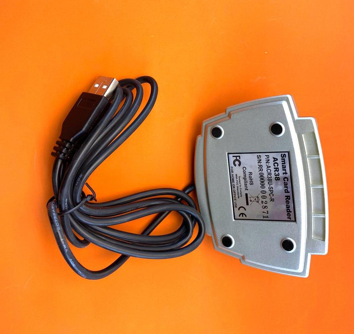 ACS Akıllı kart okuyucu CCID Smart Card Reader Writer ACR38 - Plasis