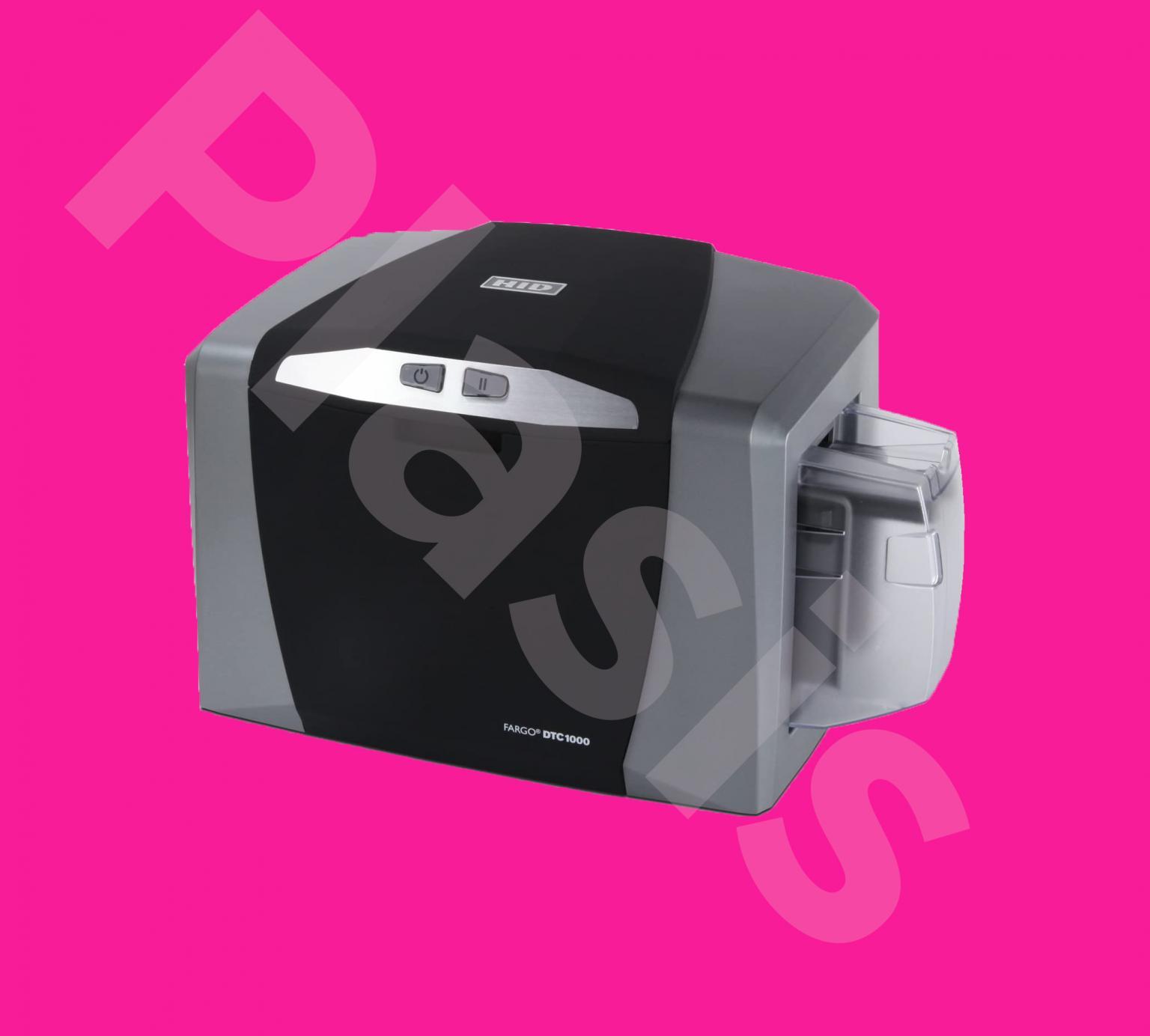 Fargo DTC1000 renkli plastik PVC kart yazıcı card printer - Plasis